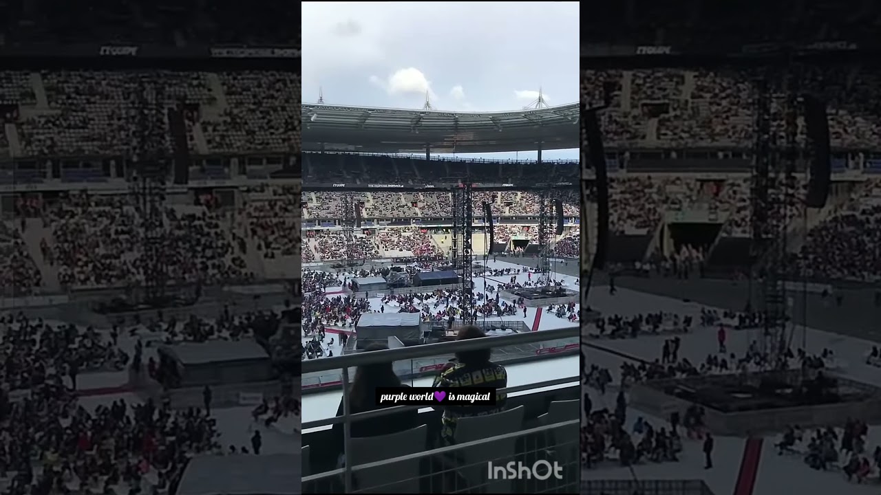 Sofi stadium before and after concert💜 - YouTube