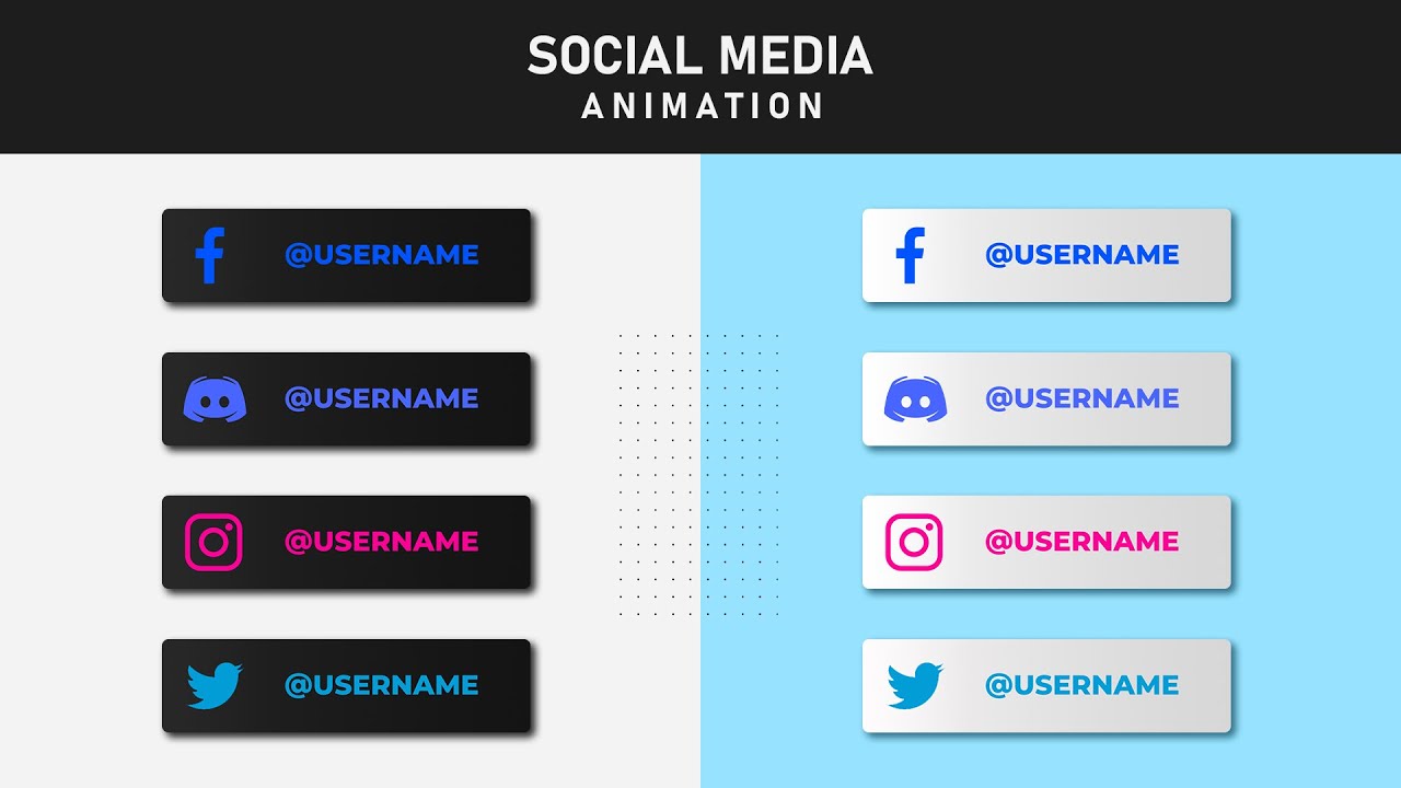 ( Easy Tutorial ) Make Social Media Follow Us Animation On Android ...