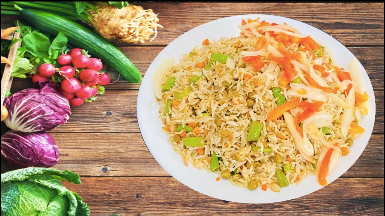 Continental Veg Fried Rice (Chef Own Recipe ) - YouTube