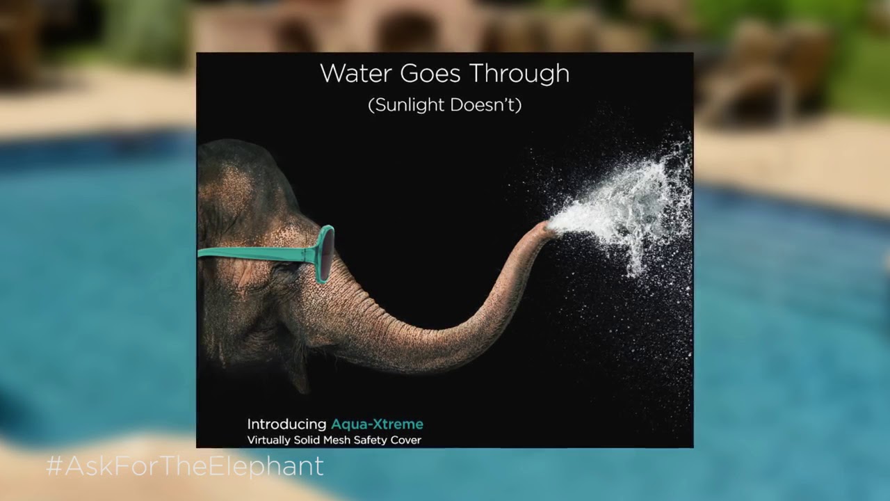 LOOP LOC Aqua Xtreme Virtually Solid Mesh Safety Pool Cover - YouTube