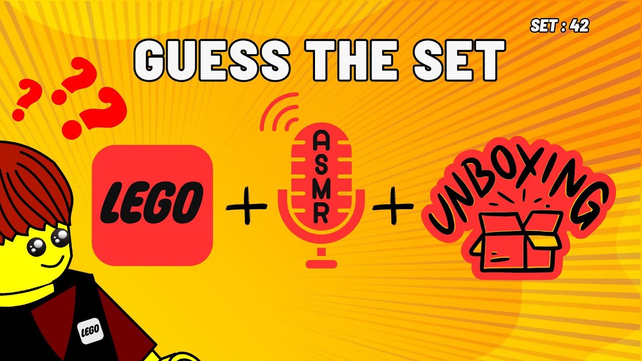 ASMR | lego speed build | Guess the lego set 42 #asmr #lego #legolized ...