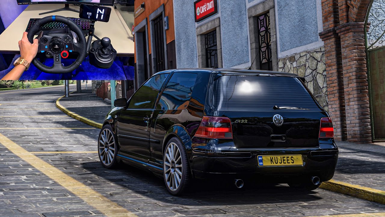 forza horizon 5 - Volkswagen Golf 4 R32 | Logitech G29 Gameplay - YouTube