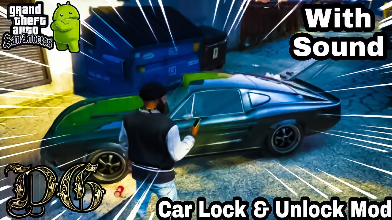 Car Lock Mod || Gta 5 Car Lock Mod || Gta Sa Android || New Cleo Mod ...