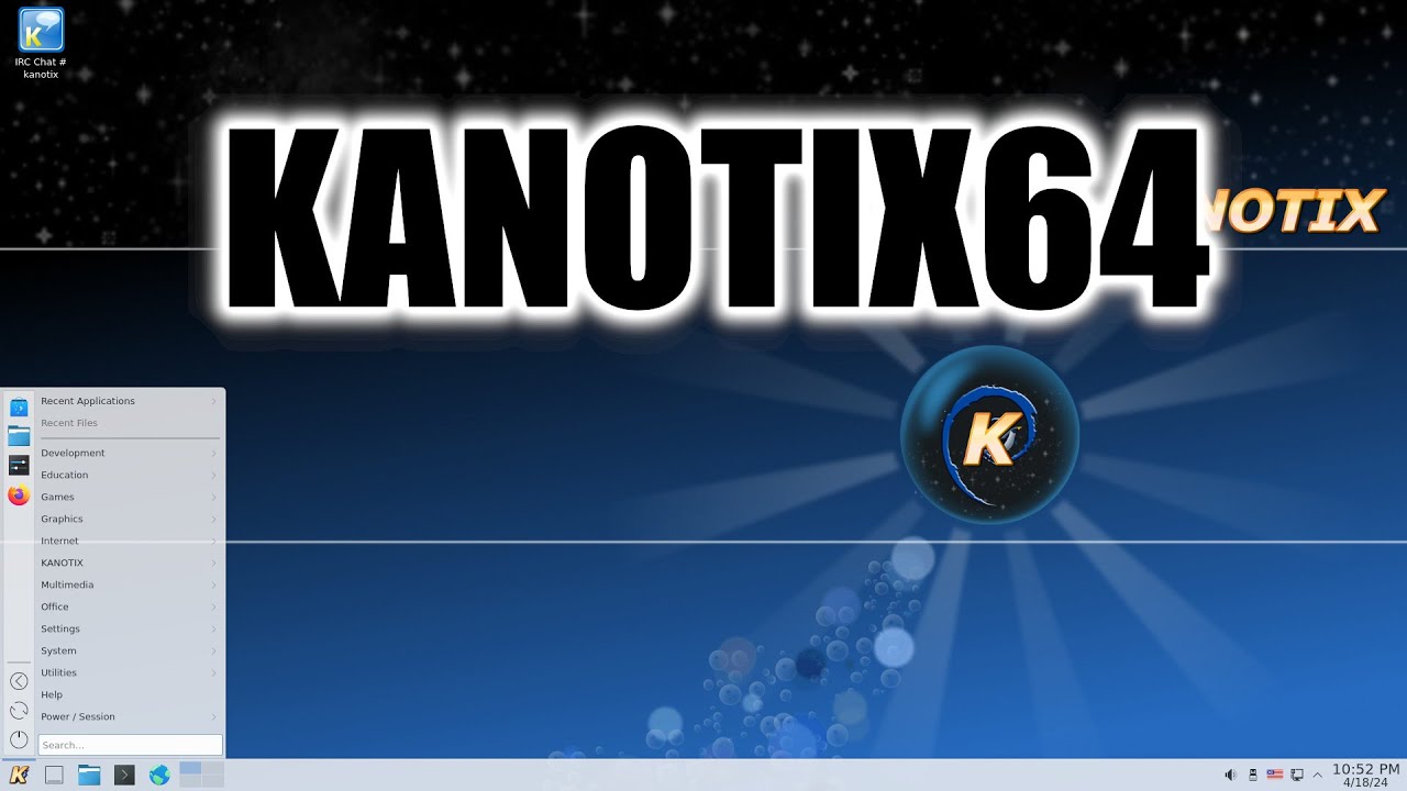 Kanotix 64 A Debian Based KDE Plasma Distro - YouTube