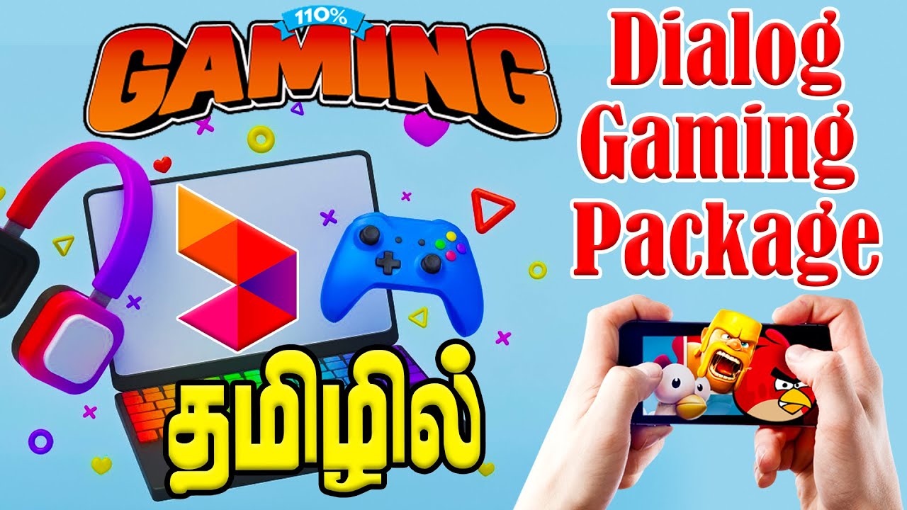 Dialog Gaming Package 2021 in Tamil Only For Gamers | Sri Lanka Gaming ...
