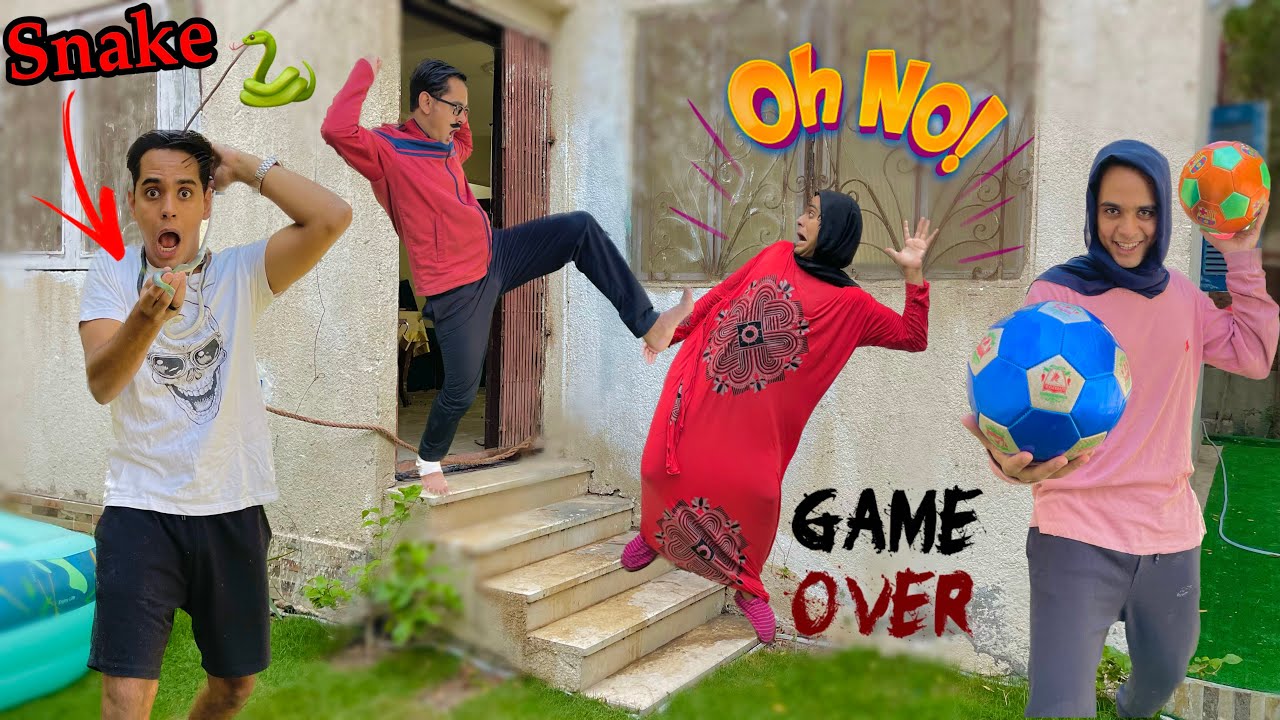 لما العيلة كلها تنتقم من الام "جعفر" _(الجزء السابع) 😱😂 / Bassem Otaka ...