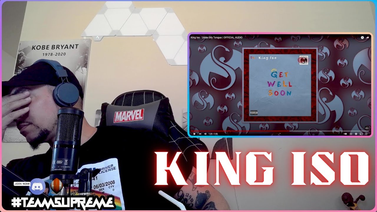 KING ISO APPRECIATION DAYS!!!! King Iso - Under My Tongue (LIVE ...