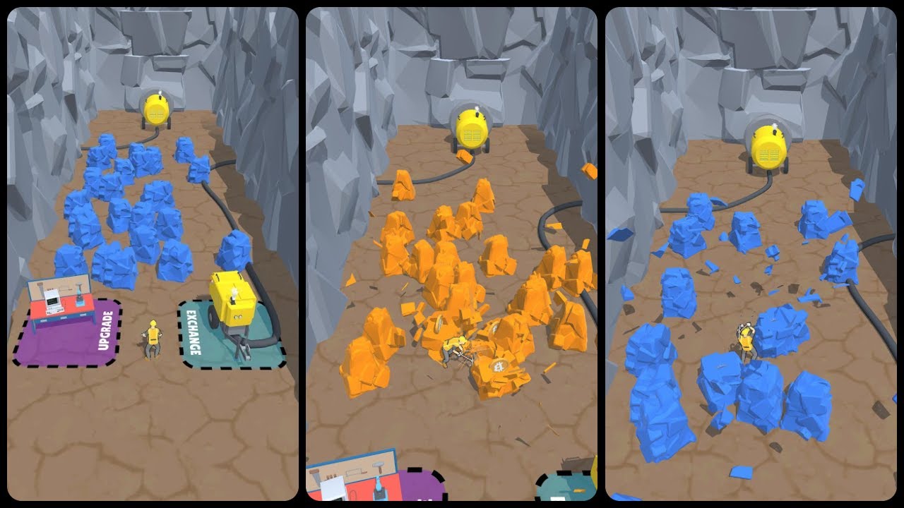 Crypto Miner Dig Game Mobile Game | Gameplay Android & Apk - YouTube