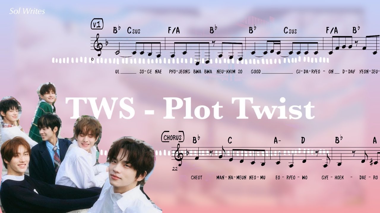 TWS - plot twist (Chords, Romanized & Eng. Lyrics) - YouTube