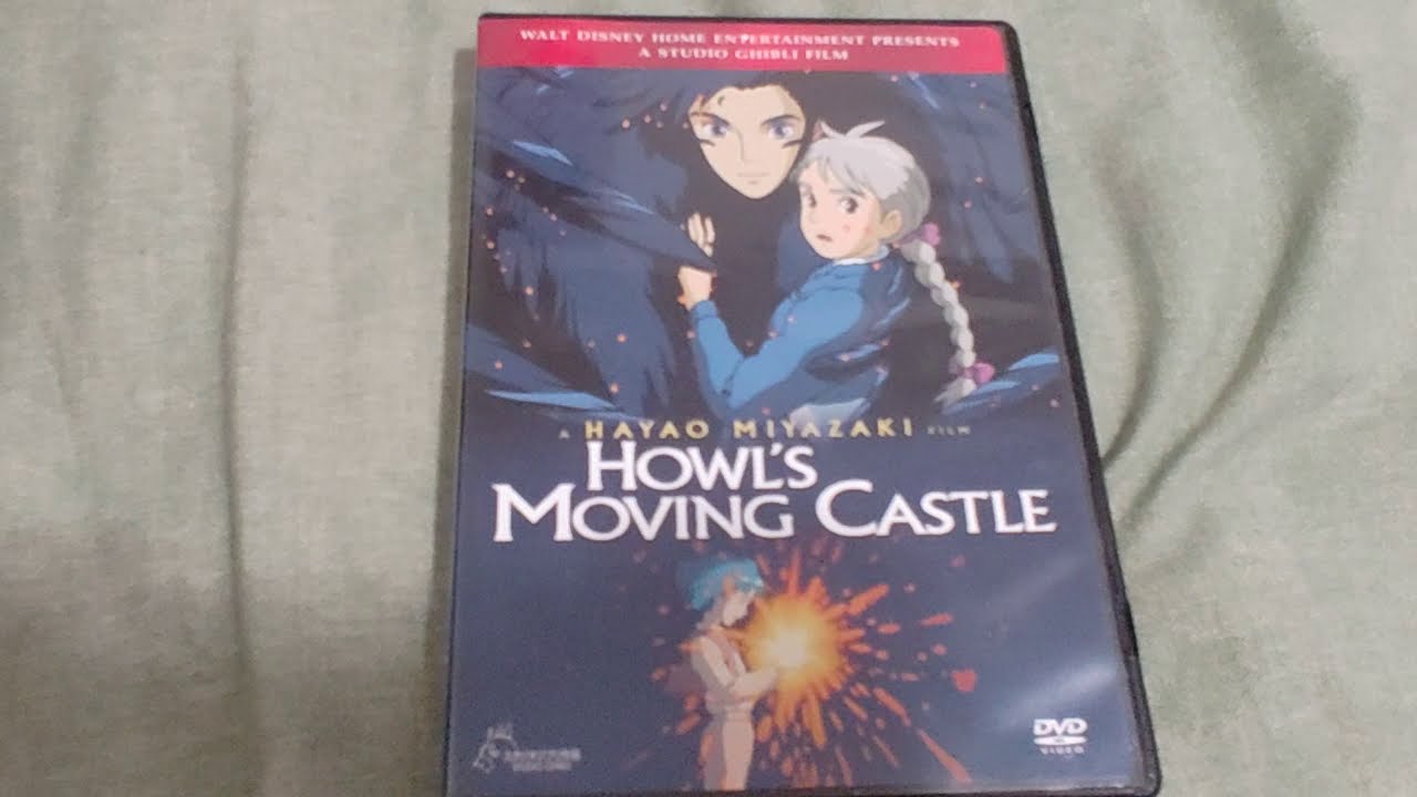 HOWL'S MOVING CASTLE DVD Overview! - YouTube