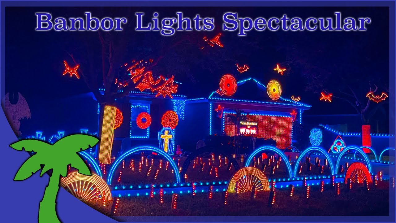 Banbor Lights Spectacular in Davenport, Florida | Halloween Light Show ...