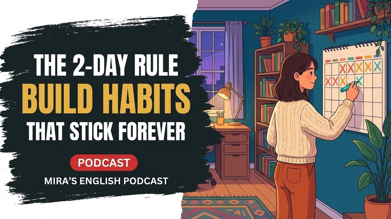 The 2-Day Rule: How to Build Habits That Stick Forever | Mira’s English ...