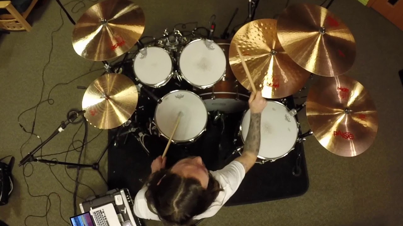 Carm Grasso Drum Tracking | Chris Allan Drums - YouTube