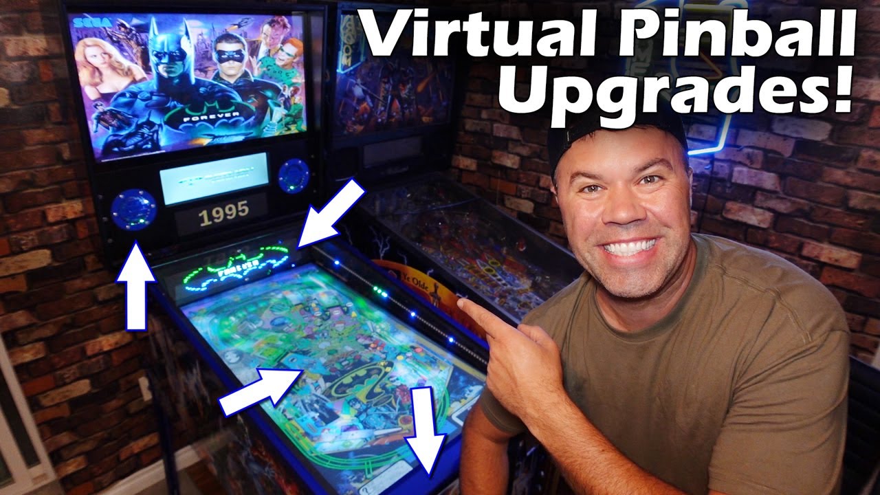 My Full Size Ultimate Virtual Pinball Machine Gets Awesome Upgrades ...