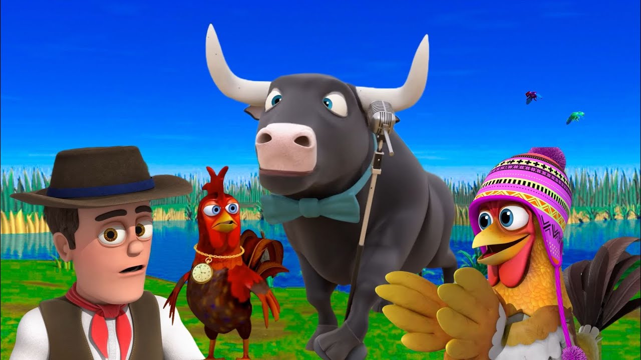 El Pollito Pío 3D y Los Pollitos Dicen Pío Pío- Canciones de La Granja ...
