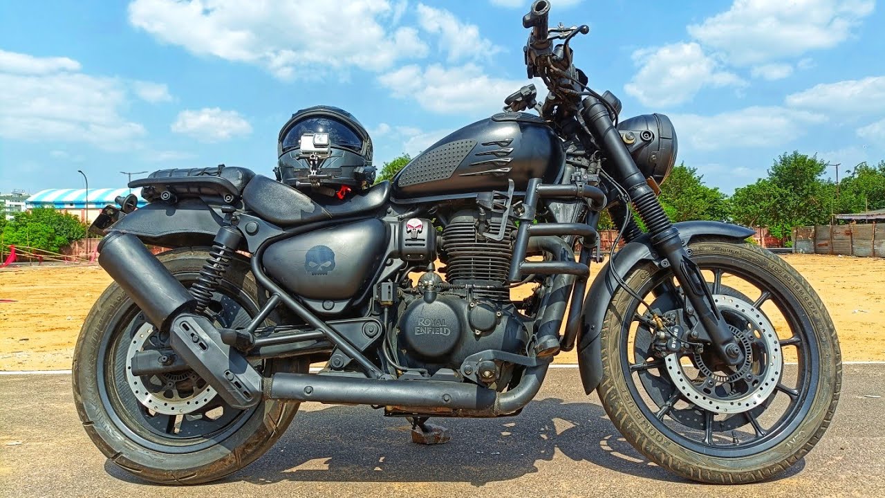 Meteor 350 Modified Fireball Custom Colour - YouTube