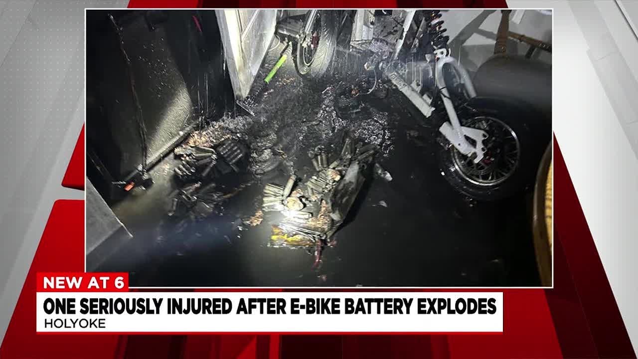 1 seriously injured, several displaced after e-bike explodes in Holyoke ...