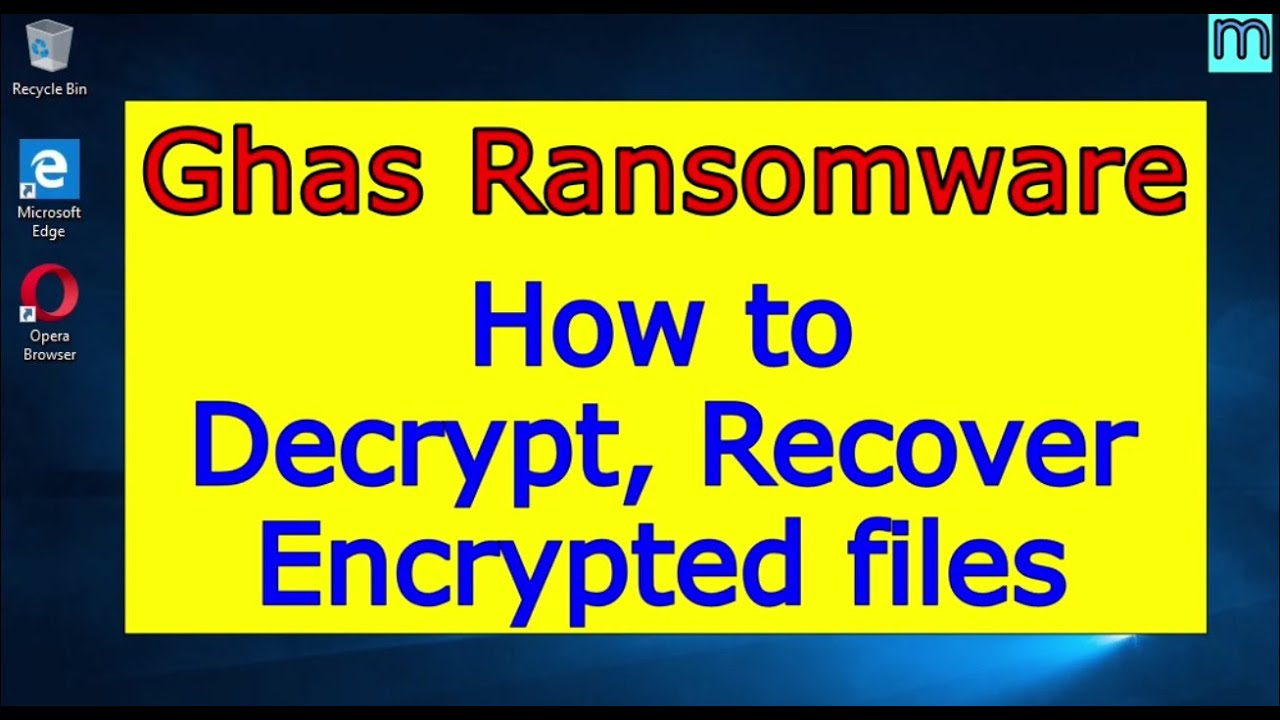 Ghas virus (ransomware). How to decrypt .Ghas files. Ghas File Recovery ...