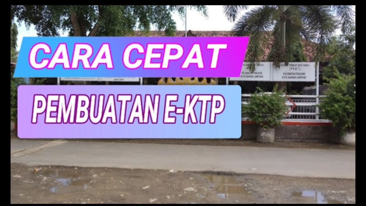GAMPANG BANGET BIKIN E-KTP - YouTube