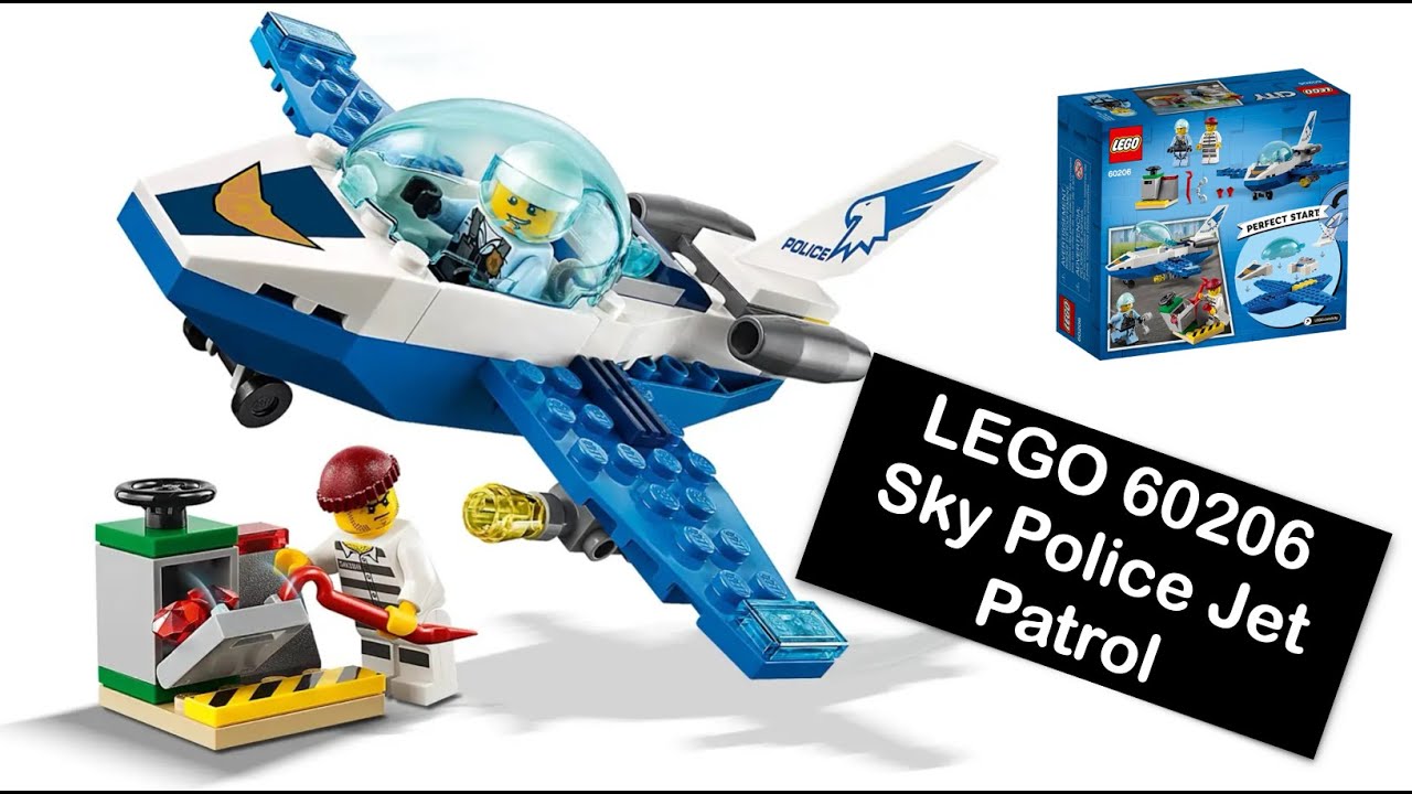 Lego 60206 Sky Police Jet Patrol - YouTube