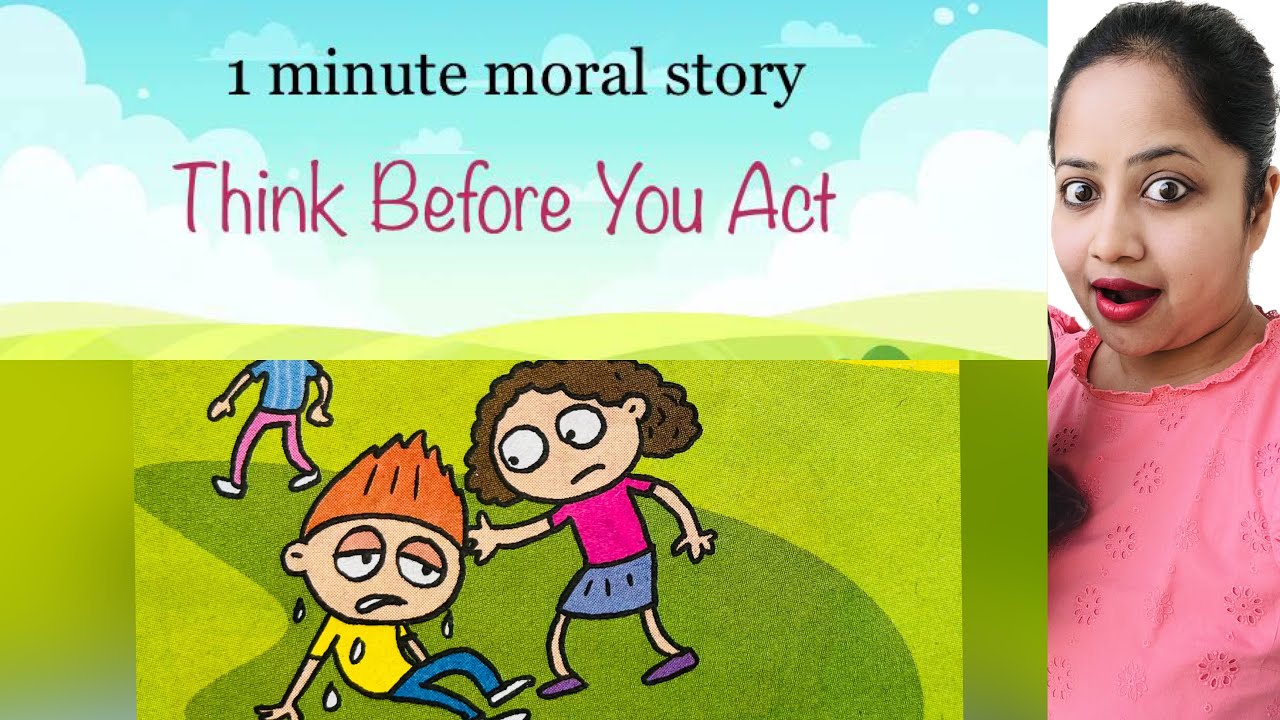 Think Before You Act | 1 minute moral story | Short Story | Story Queen #viral #kids #story ...