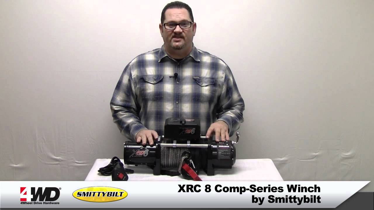 Smittybilt XRC 8 Comp Series Winch - YouTube