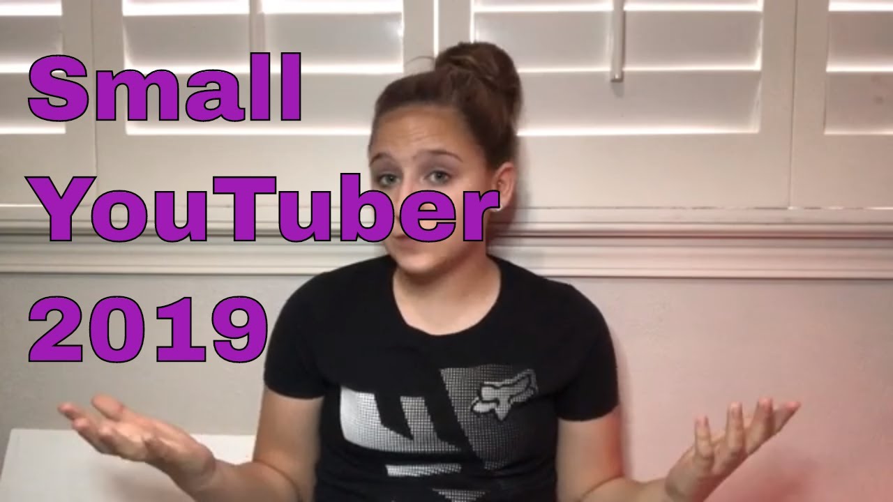 SMALL YOUTUBER TAG 2019 | Small YouTuber support - YouTube