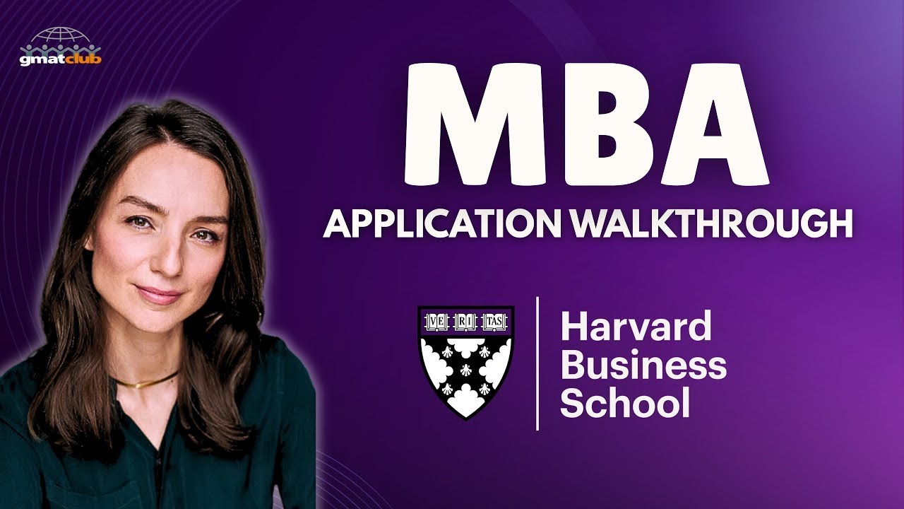 How to Fill out Harvard HBS 2025 MBA Application - YouTube