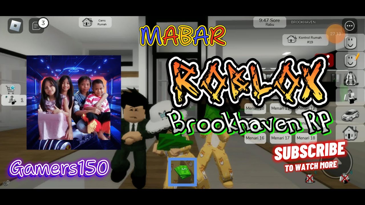 Roblox Gameplay || Mabar Obby - Brookhaven 4K - YouTube