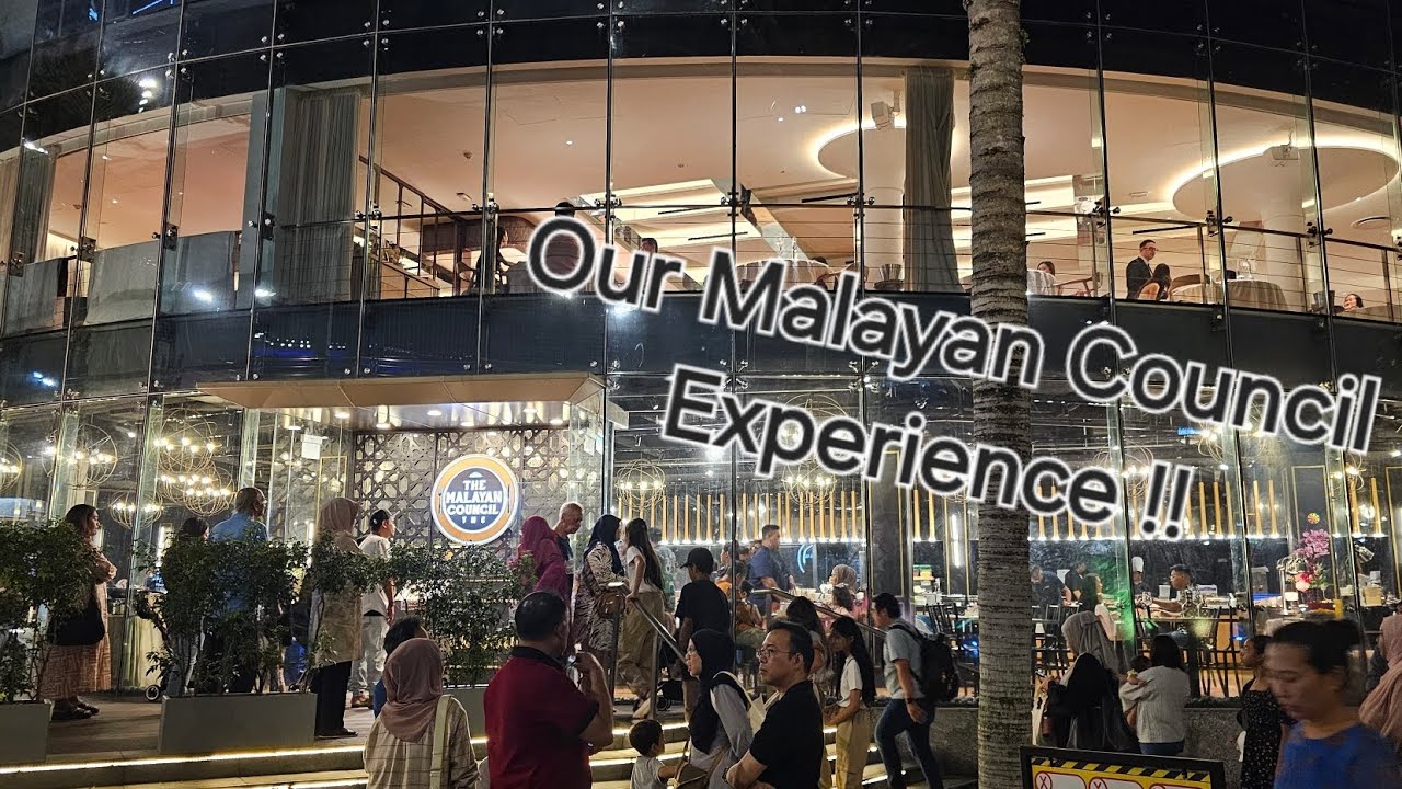 We had The Malayan Council Buffet at Fullerton Water Boathouse ! - YouTube