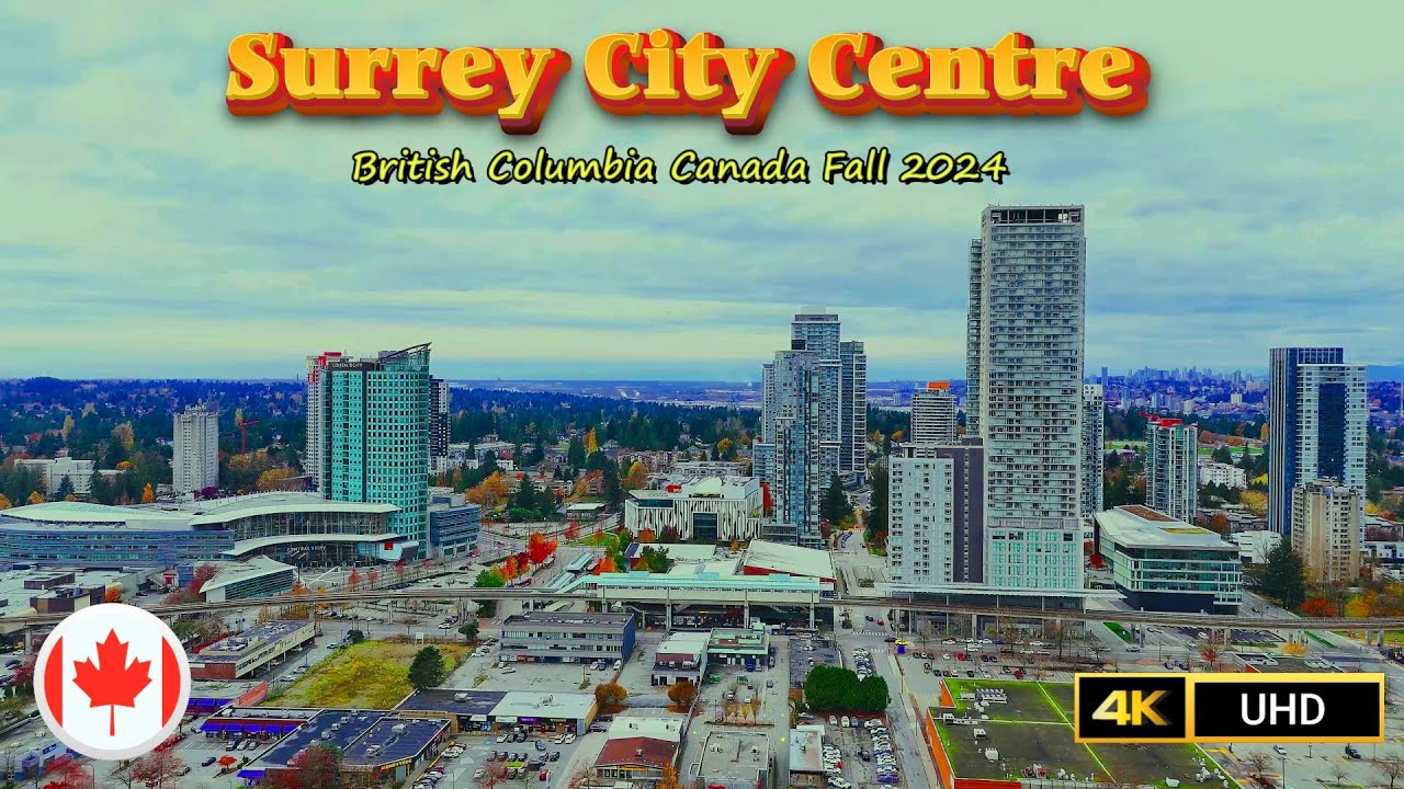 Surrey BC Canada City Centre - YouTube