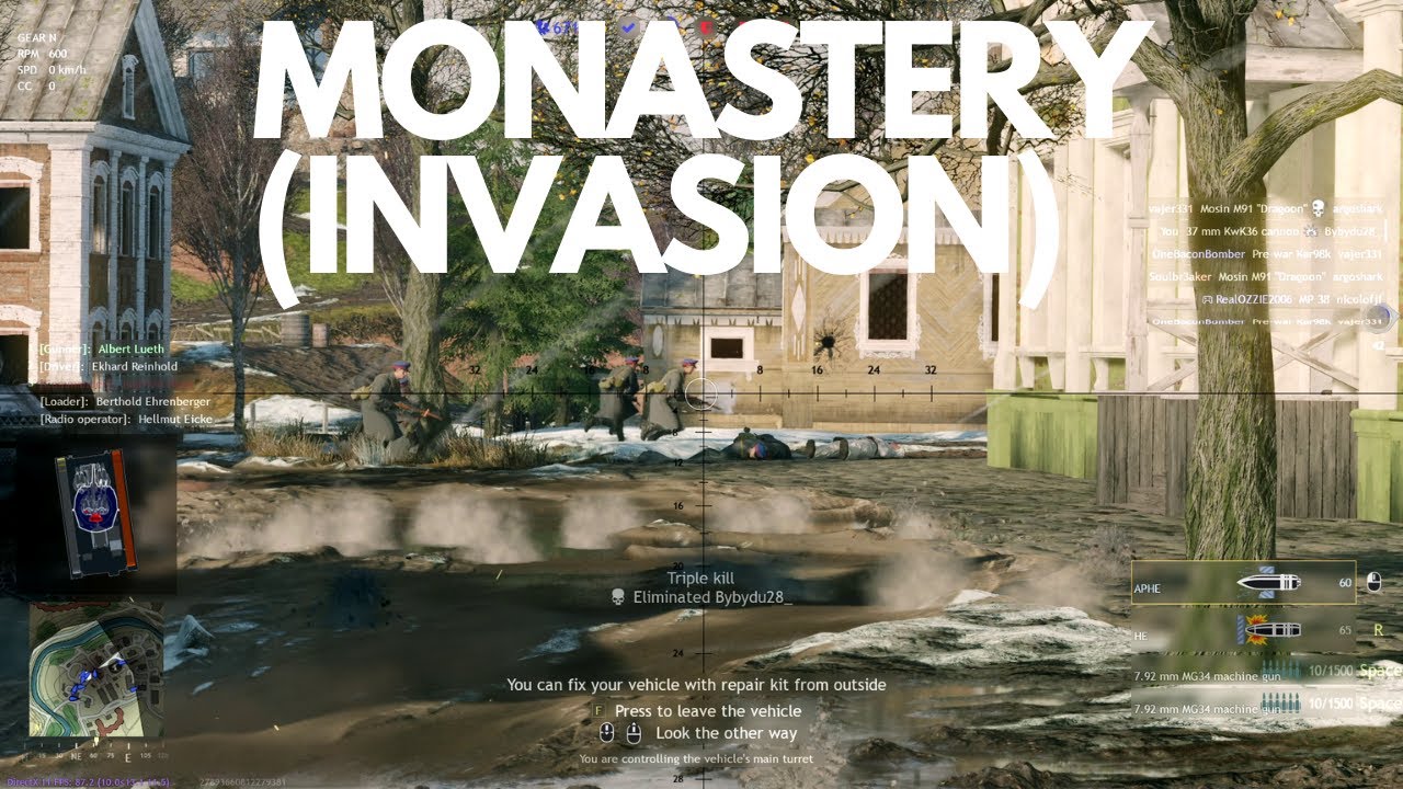 Enlisted Gameplay - Monastery (Invasion) Gameplay - Gaming Couch - YouTube
