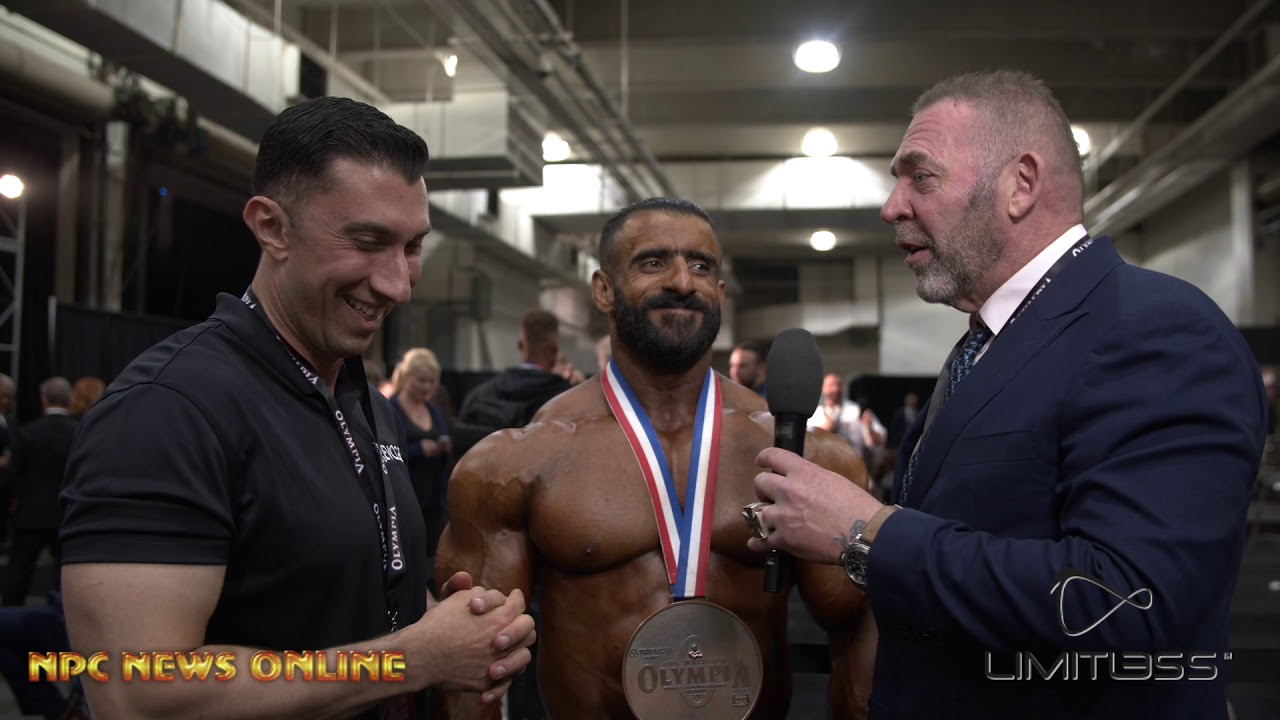 2019 Olympia People's Champion Winner Hadi Choopan Interviewed By Tony ...