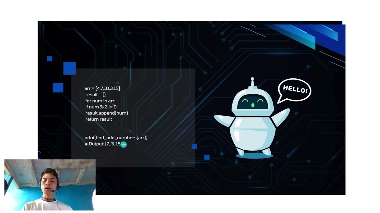 FINDING ALL ODD NUMBERS IN AN ARRAY IN TERMS OF TIME AND SPACE COMPLEXITY - YouTube