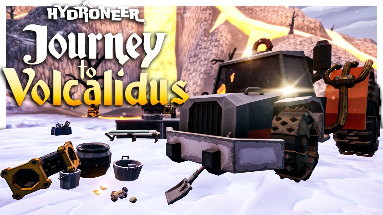 NEW DLC // The Mines Are LAVA // Hydroneer Journey to Volcalidus - YouTube