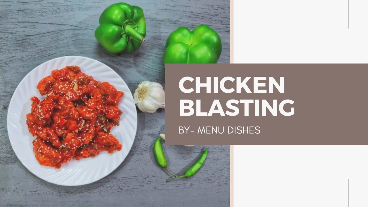 Chicken Blasting | Easy chicken recipe | Restaurant style chicken ...