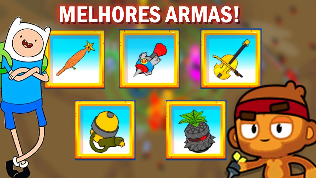 BLOONS ADVENTURE TIME TD - MELHORES ARMAS! - YouTube