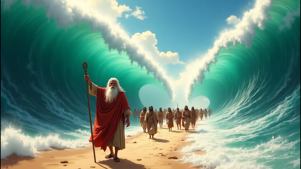 The Red Sea Splits! How God Saved an Entire Nation in ONE Moment! - YouTube