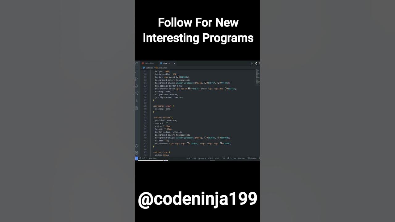 Wifi | Password | Connection Using HTML |&| CSS 😊😊😊 @codeninja199 #shorts #code #shortsfeed #yt ...