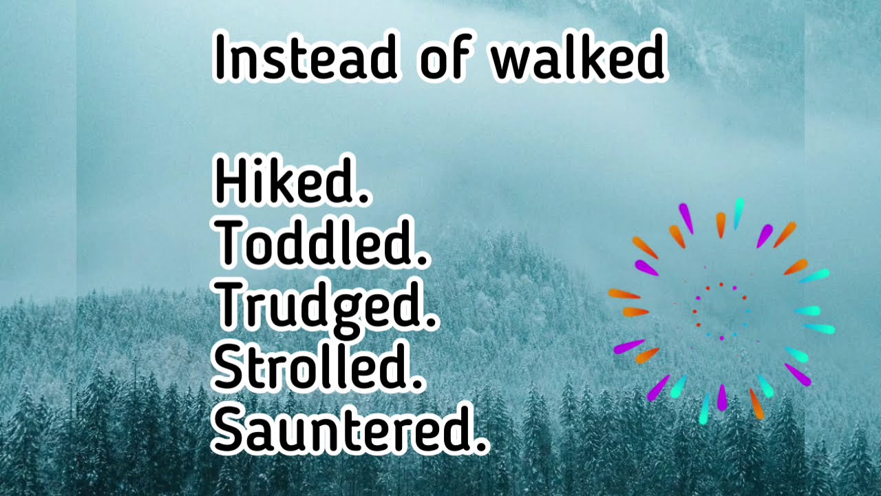 Vivid verbs with examples. - YouTube