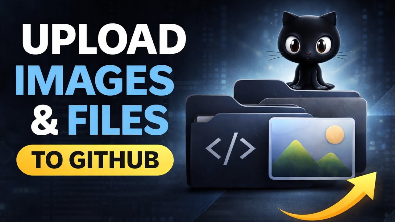 Upload Files & Images to GitHub 🔥 | Part 3 - YouTube