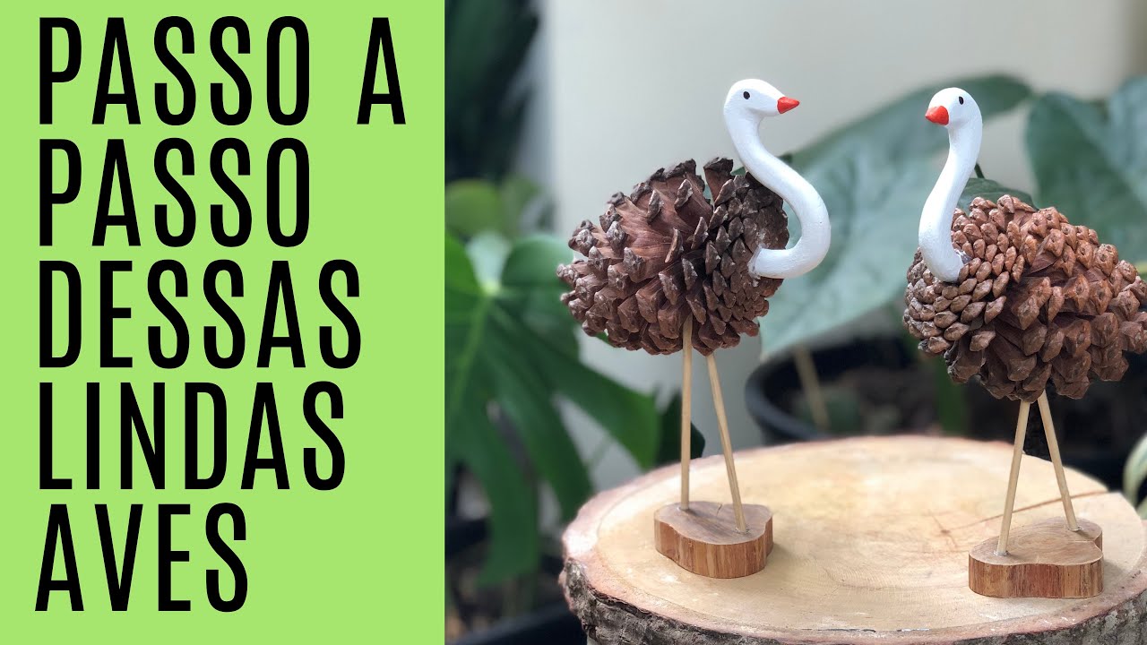 Artesanato feito com Pinha. - YouTube