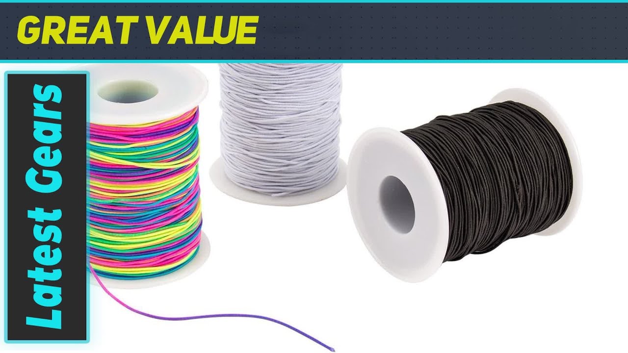 1 mm × 109 Yards Stretchy String for Bracelet Making – Best Elastic ...
