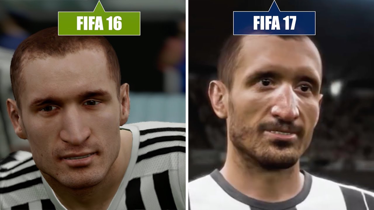 FIFA 17 vs. FIFA 16 - Grafikvergleich / Graphics comparison - YouTube