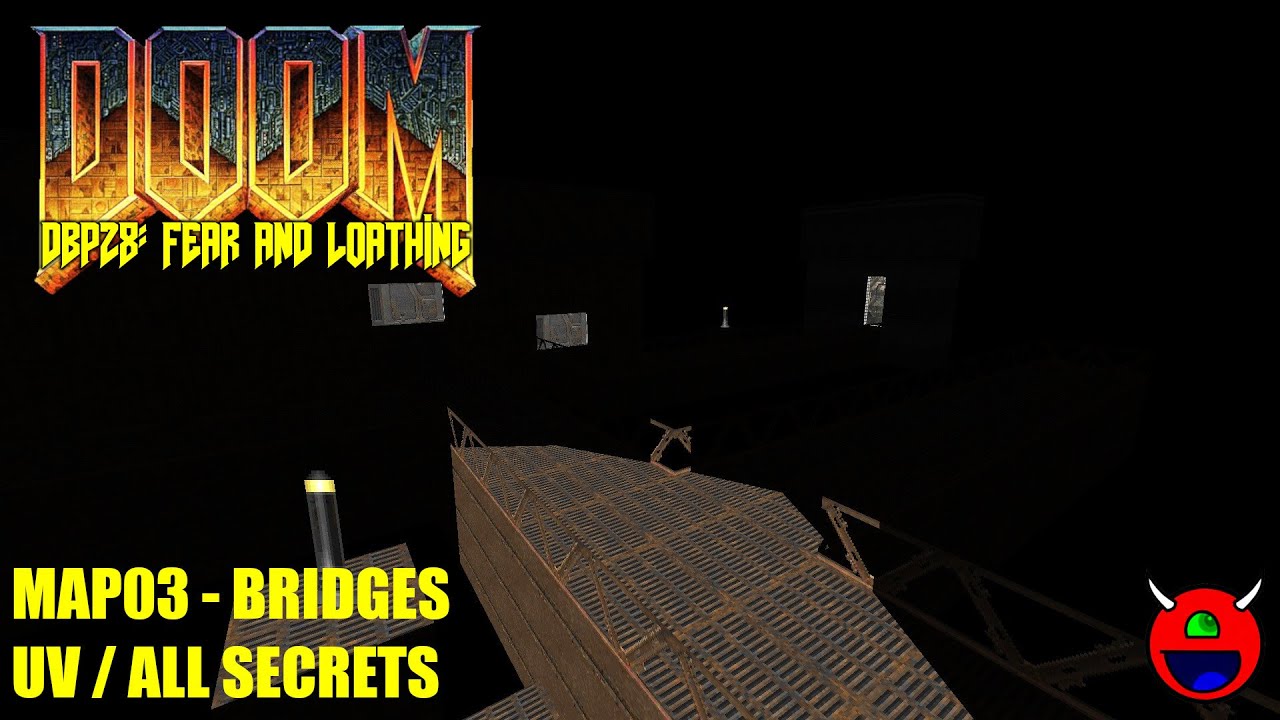 Doom 2: DBP28: Fear and Loathing - MAP03 Bridges - All Secrets No ...
