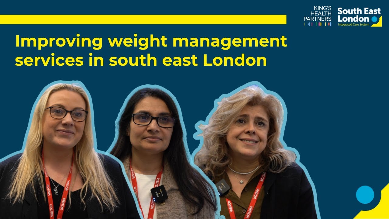 Improving weight management in south east London - YouTube