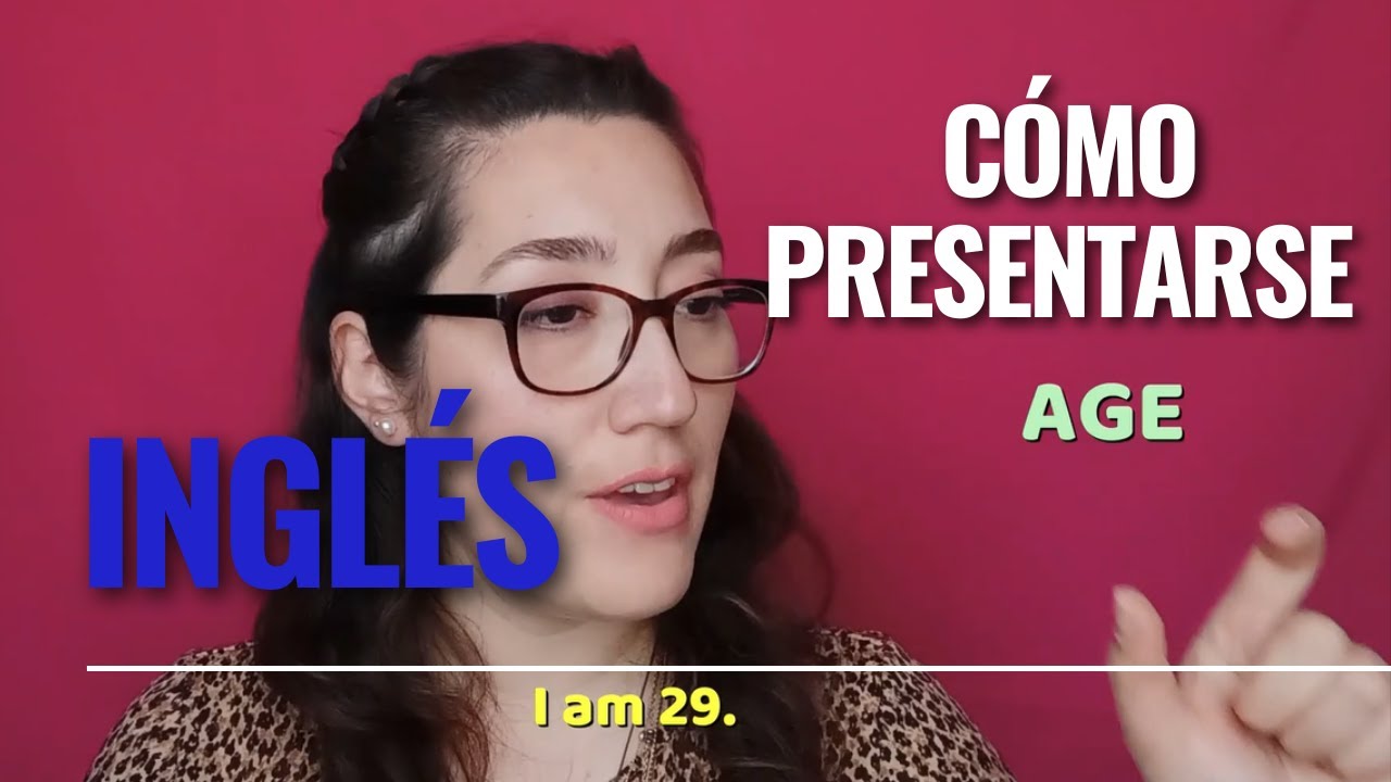 INGLÉS - Cómo presentarse en inglés - YouTube