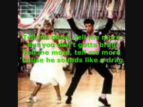 Grease Summer nights with lyrics - YouTube