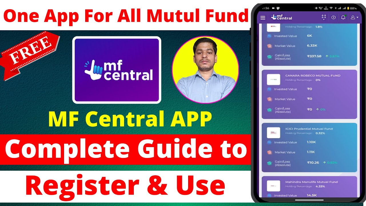 MF Central App Me Registration Kaise Kare? | Full Guide to Use MF ...