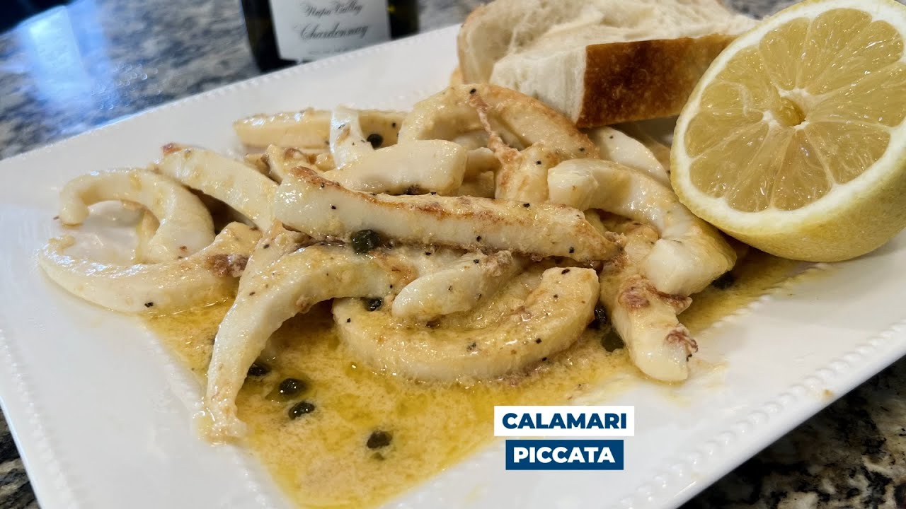 How to Prepare Calamari Piccata - YouTube